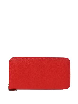 Herm&egrave;s portefeuille Azap Taurillon Clemence (2013) - Rouge