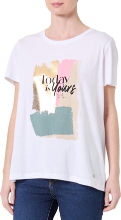 Key Largo Damen WT Today Round T-Shirt, White (1000), Large