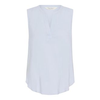 Part Two AndiaPW Top - Femme - Blouses et Chemises - Bleu - Taille: 42 FR