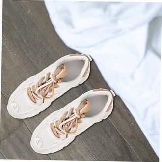 Minkissy Chaussures de Sport Femme Respirantes Mesh Semelle &Eacute;paisse Antid&eacute;rapante Baskets Mode pour Course Fitness et Randonn&eacute;e