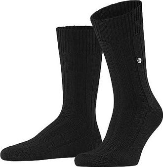 Burlington Dover M So laine unies 1 paire, Chaussettes Homme, Noir Black 3000, 40-46