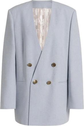 Alberta Ferretti Blazer - Bleu Clair