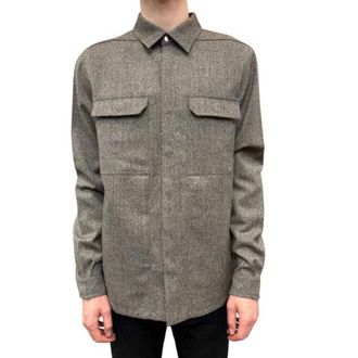 Rick Owens Herren, Jacken, Grau, LGr&ouml;&szlig;e