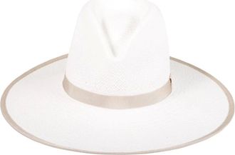 Max Mara Femme, Accessoires, Beige, Taille: 58 CM Cellula Hat