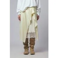 Acne Studios Midi Pleated Skirt