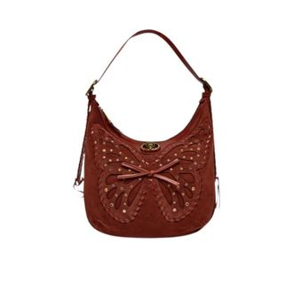 Kurt Geiger Femme, Sacs, Brun, Taille: ONE Size Petit sac hobo Chelsea Butterfly