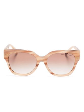 Lauren Ralph Lauren lunettes de soleil Ricky RL - Marron