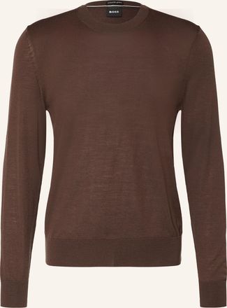 HUGO BOSS Pullover Leno braun