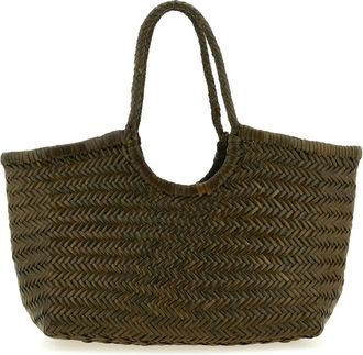 Dragon Diffusion Femme, Sacs, Vert, Taille: ONE Size Grand sac port&eacute; &eacute;paule tiss&eacute; &agrave; la main Nantucket