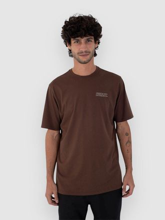 Hurley Hurley H2O Dri Fastlane Lined T-Shirt marron