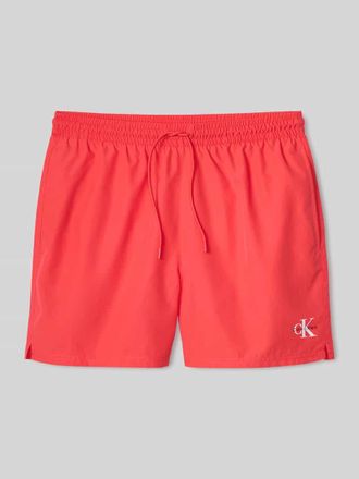 Calvin Klein Underwear Badeshorts mit Logo Detail