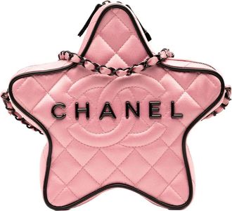 Chanel Hobo Bags - Quilted Satin Walk Of Fame Star Crossbody - Gr. unisize - in Gold - f&uuml;r Damen