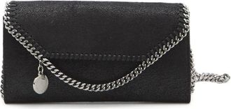 Stella McCartney Femme, Accessoires, Noir, Taille: ONE Size Falabella Wallet-On-Chain Crossbody