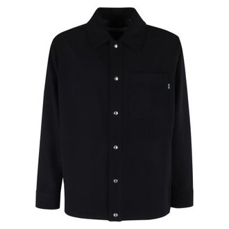 Department Five Blaue Wollmischung Jacke Hemdkragen - - Jackets - Herren - Blau - M