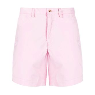 Ralph Lauren Homme, Shorts, Rose, Taille: W33 Bermuda Straight Fit Chino