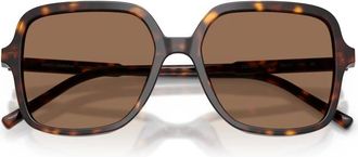 Dolce & Gabbana Femme, Accessoires, Brun, Taille: 55 MM Dg4539 Lunettes de soleil