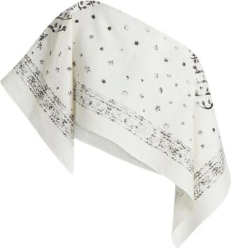 Alberta Ferretti Femme, Tops, Beige, Taille: ONE Size Printed Linen Cape Top