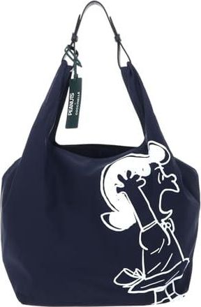 Coccinelle Femme Sac &agrave; bandouli&egrave;re Polyuteano E1T1E110101, bleu fonc&eacute;