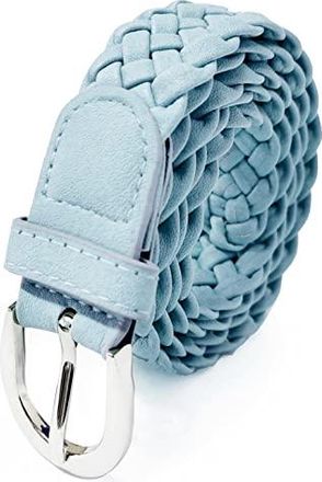 Glamexx24 Ceinture Tressée Femmes Filles pour Jupe, Robe, Veste et Jeans - 3 cm de Large élastique Ceinture, Taille Unique