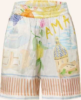 Lilienfels Lilienfels Seidenshorts weiss