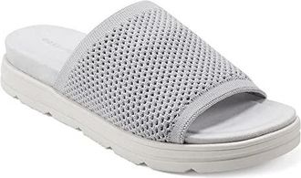 Easy Spirit Sandales plates Siena 2 pour femme, gris clair, 41 EU