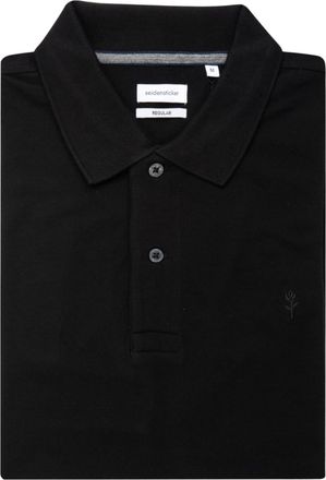 Seidensticker Seidensticker Polo-Shirt, Polo Regular Fit schwarz