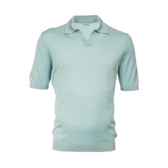 Gran Sasso Poloshirt mit kurzen &Auml;rmeln - - Tops - Herren - Gr&uuml;n - L