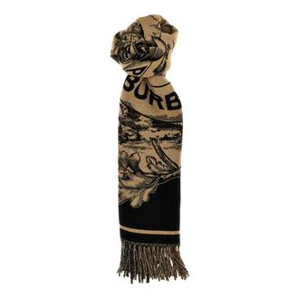 Burberry Femme, Accessoires, Multicolore, Taille: ONE Size Reversible Cashmere Scarf