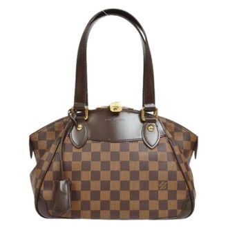 Louis Vuitton Sac &agrave; main Verona Pre-owned - Femme - Pre-owned - Brun - Taille: ONE Size
