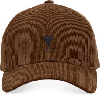 Ami Casquette de baseball en velours Ami Paris