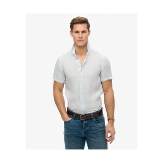 Superdry Chemise Sd Emb Vacation Linen Ss