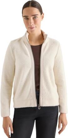 Cecil 3228732 Veste en Fil à Plumes, Light Greige, XXL Femme