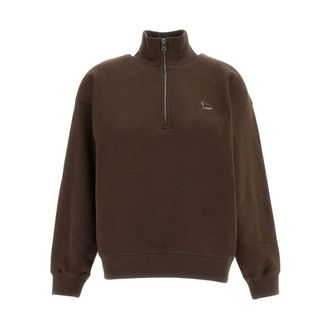 Maison Kitsun&eacute; SweaT-shirt Baby Fox - Femme - Sweatshirts et sweats &agrave; capuche - Brun - Taille: 38 FR
