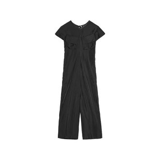 Yohji Yamamoto Utility Dress - - Jumpsuits & Playsuits - Damen - Schwarzk - S