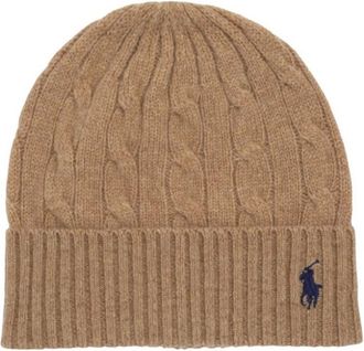 Ralph Lauren Femme, Accessoires, Brun, Taille: ONE Size Bonnet