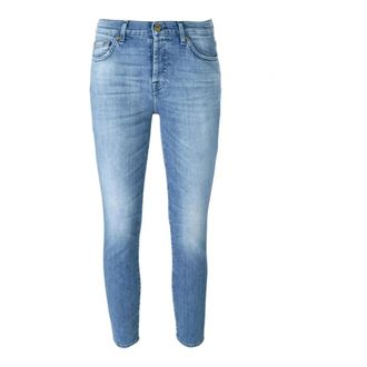 7 For All Mankind Josie Crop Jeans - - Jeans - Damen - Blau - W29