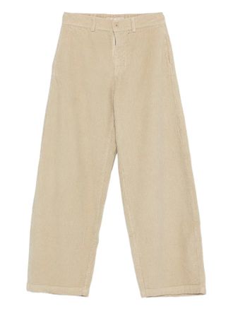 Labo Art corduroy trousers - Nude