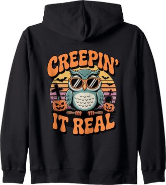Shinkai Creepin It Echt lustige Halloween-Eule Kapuzenjacke