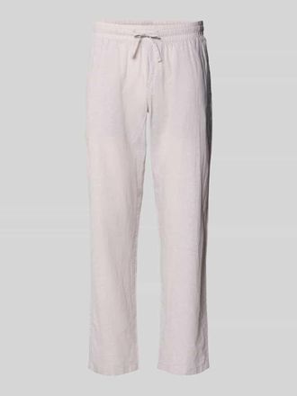 Jack & Jones Hose aus Baumwoll-Leinen-Mix Modell KANE