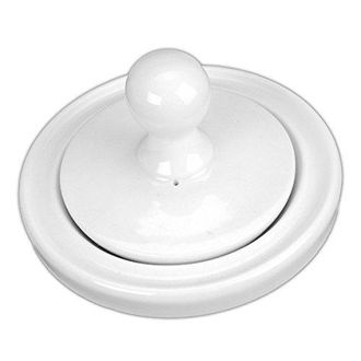 Holst Porzellan KPM 010 FA1 Gew&uuml;rz- und Kr&auml;uterm&ouml;rser 10 cm wei&szlig;, 10 x 10 x 6 cm