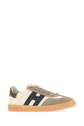 Hogan Mens Ivory Leather Hogan Cool Sneakers B013c424v626u801 Scarpe Stringate Lace-up Shoes