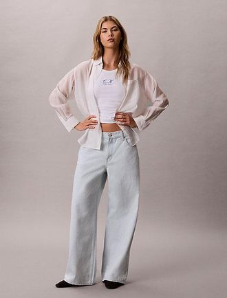Calvin Klein Low Rise Baggy Jeans - Edinburgh - Damen - 27RG