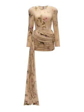 Magda Butrym Mini Jupe - Beige