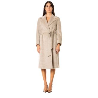 Max Mara Danila Coat - Femme - Manteaux - Gris - Taille: 38 FR