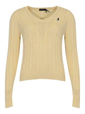 Polo Ralph Lauren Pull Col Rond - Beige