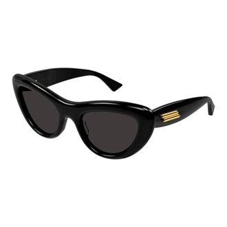 Bottega Veneta Femme, Accessoires, Noir, Taille: 53 MM Lunettes de soleil oeil-de-chat