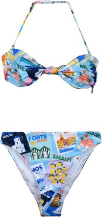 MC2 Saint Barth Femme, Maillots de bain, Multicolore, Taille: 42 FR Bikini