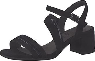 Tamaris Comfort Sandale à Talon 8-8-88302-20 001 Comfort fit Taille: 37 EU