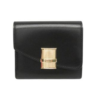 Ferragamo Portefeuille Pre-owned (tri-fold) - Femme - Pre-owned - Noir - Taille: ONE Size