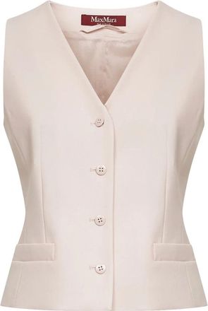 Max Mara Femme, Vestes, Rose, Taille: 36 FR Madia Vest